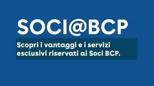 Creiamo insieme valore per il nostro territorio - Banca Credito Popolare